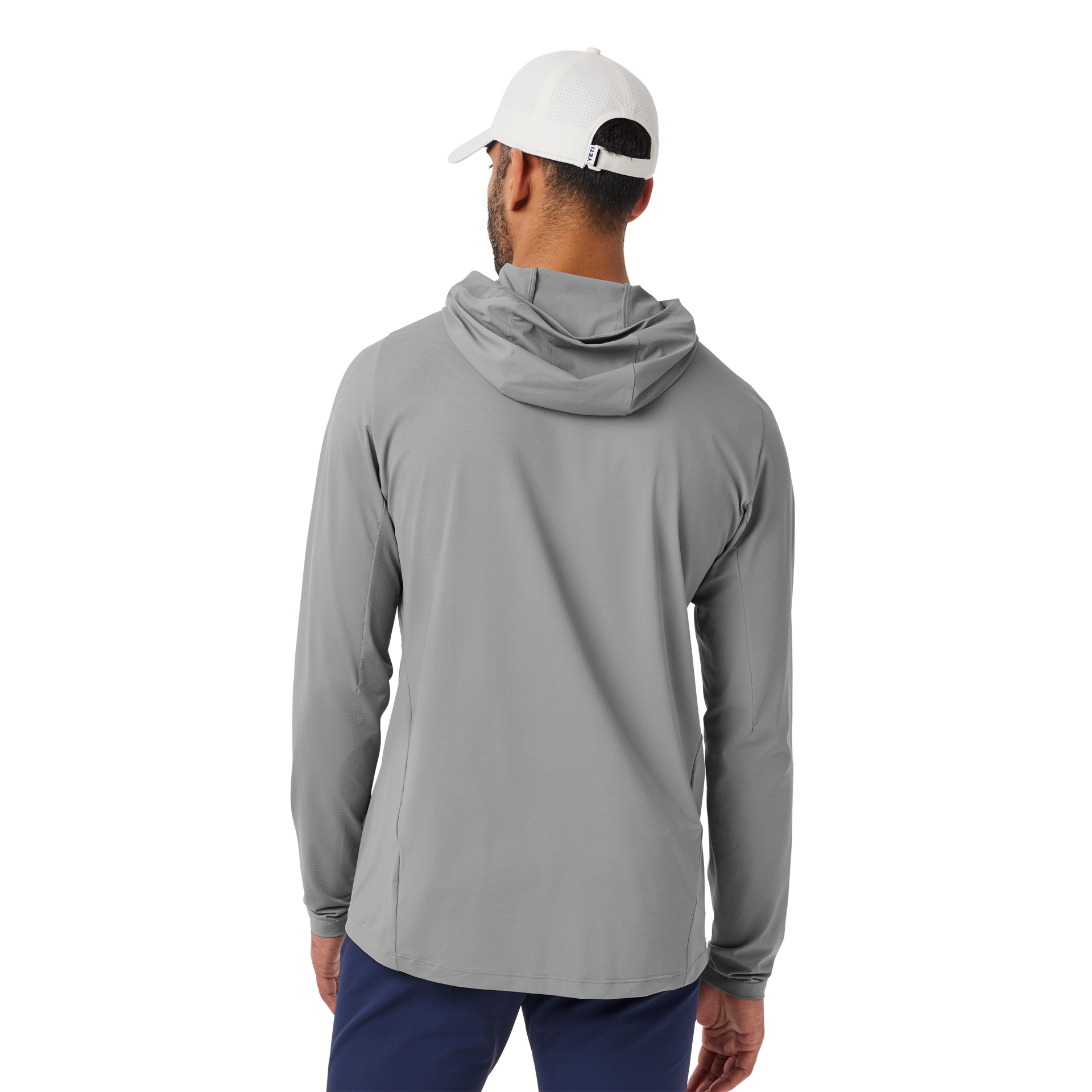 Men's Hooded Ultra Lightweight Sunshirt Grey – YETI Australia
